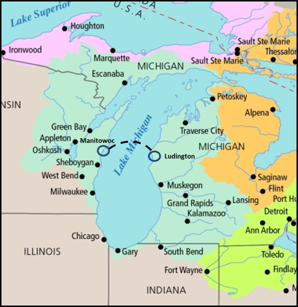 Crossing Lake Michigan – Great Lakes People and Places